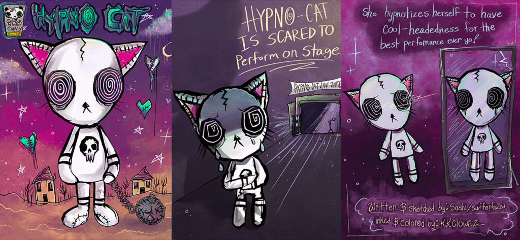 Gus Fink Studios | Kreepy Cuddles™ | Hypnocat